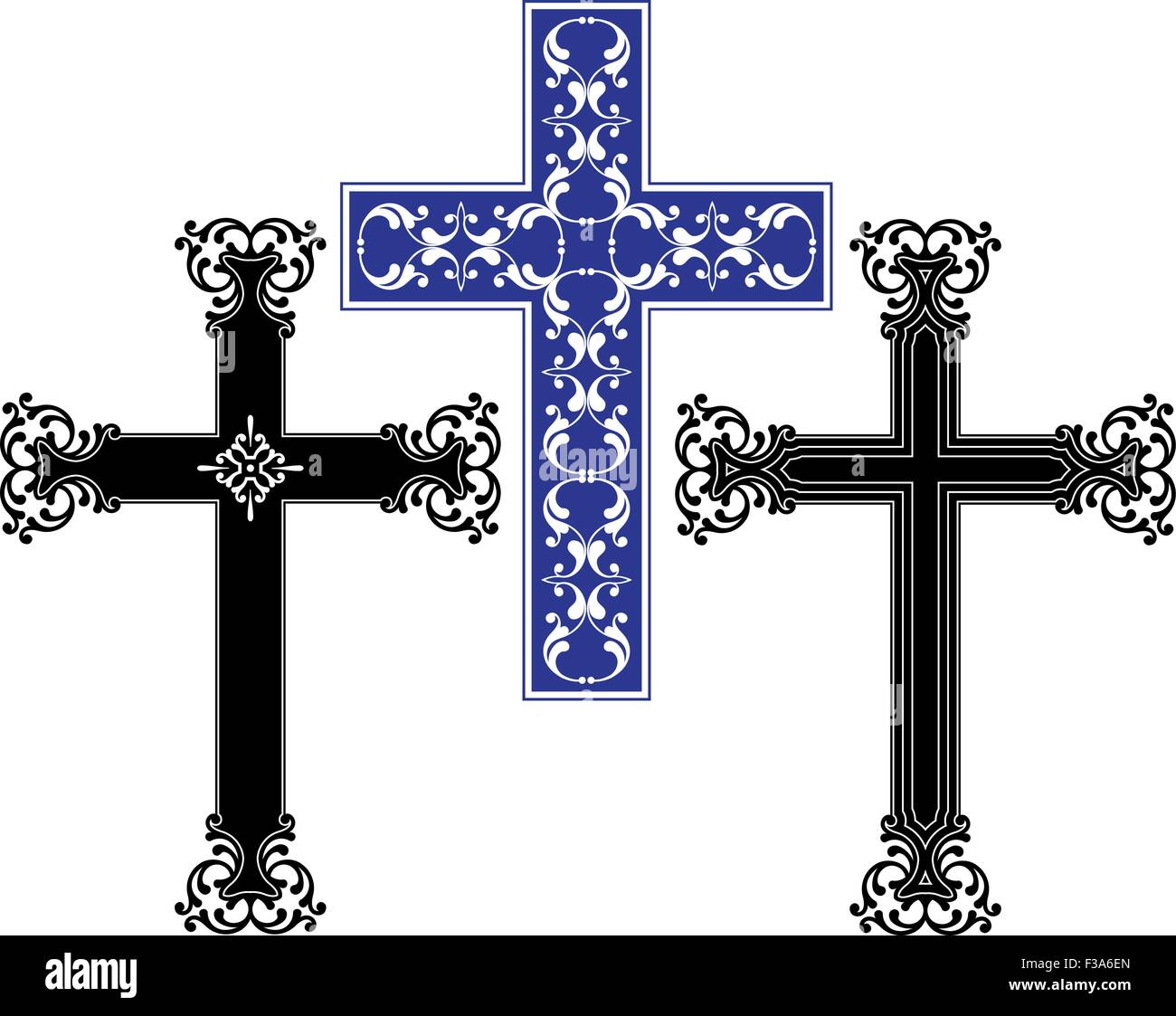 Christian Cross Design Vector Art Stock Vector Image & Art - Alamy