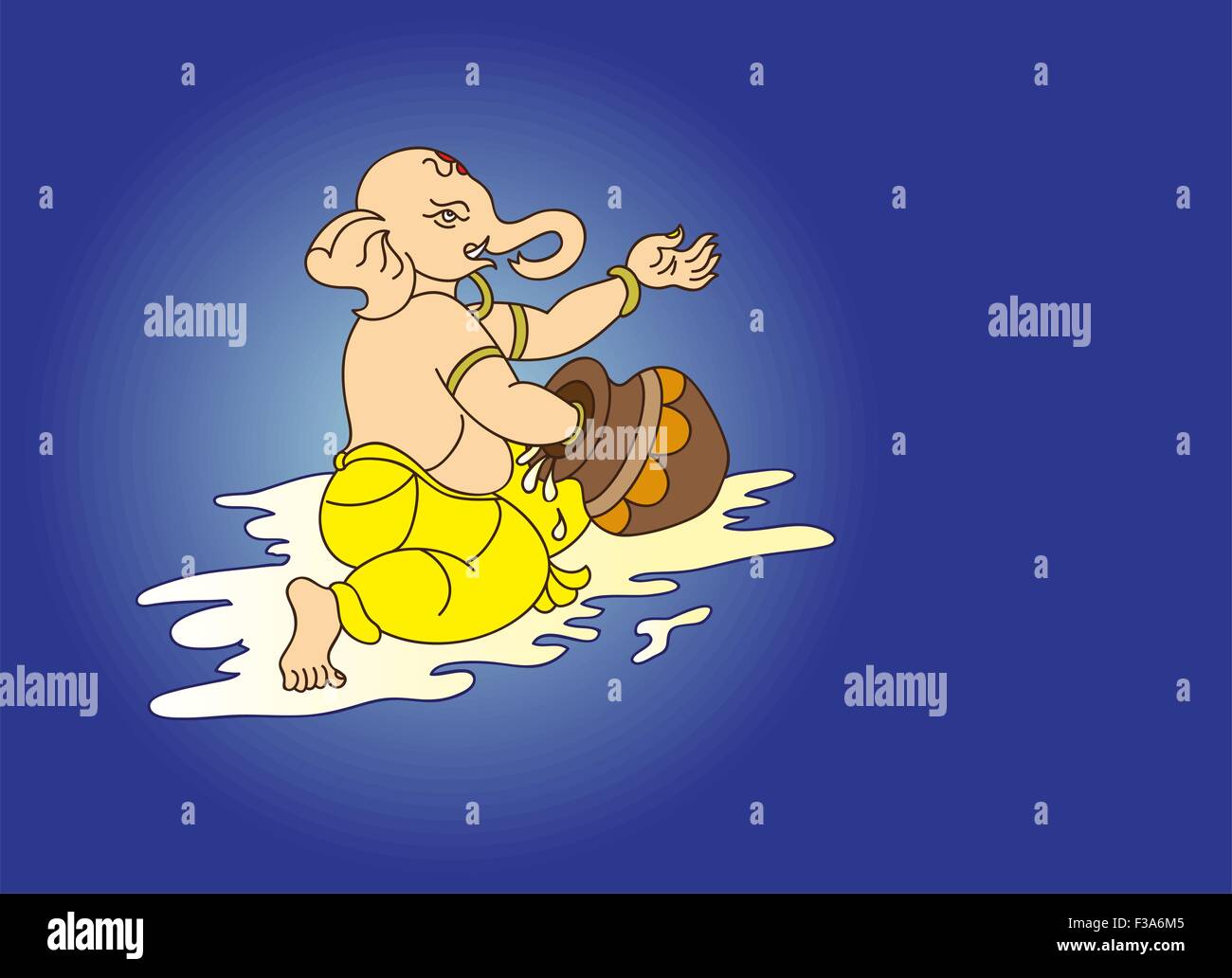 Ganesha The Lord Of Wisdom Vector Art Stock Vector Image & Art - Alamy