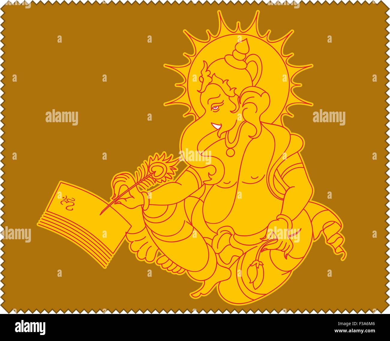 Ganesha The Lord Of Wisdom Vector Art Stock Vector Image & Art - Alamy