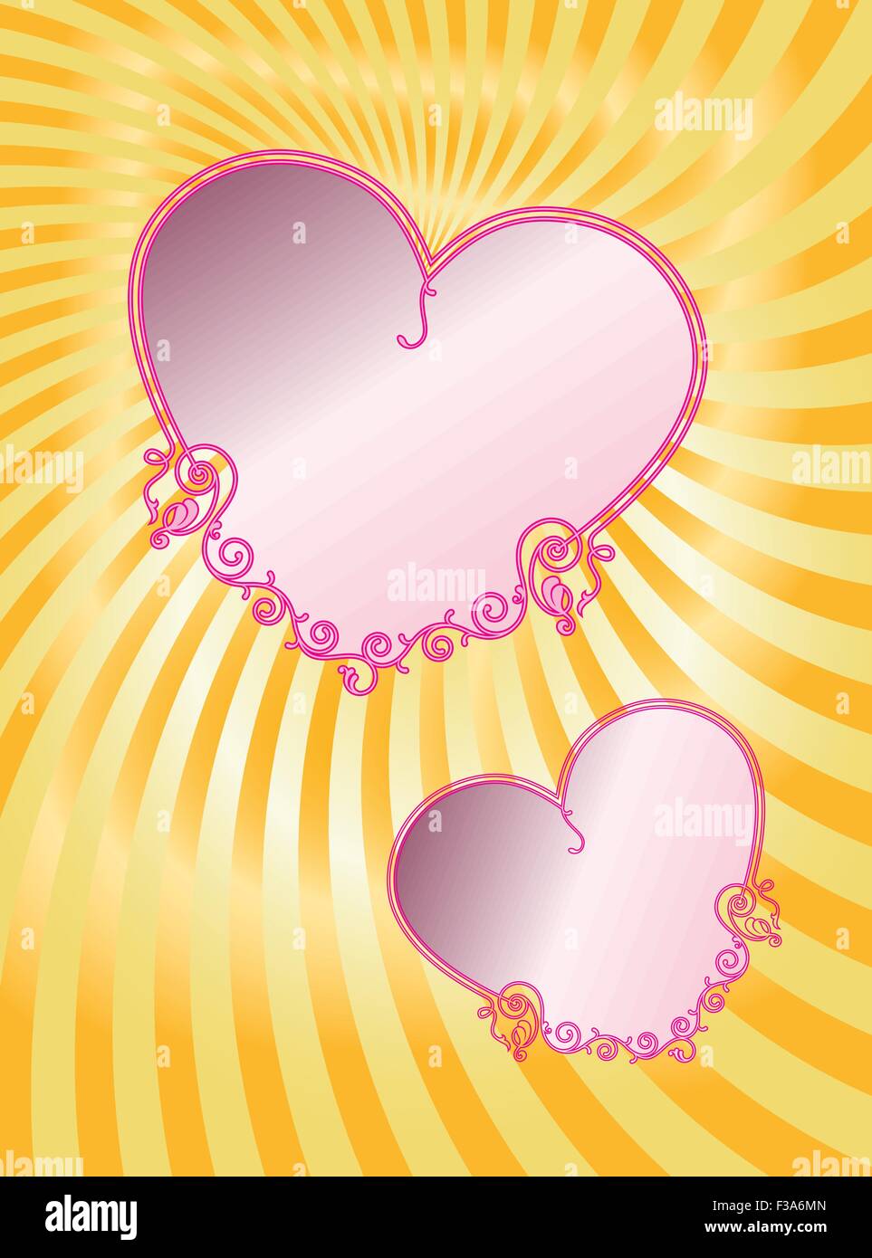 Love, Heart Frame Border Design Vector Art Stock Vector Image & Art - Alamy
