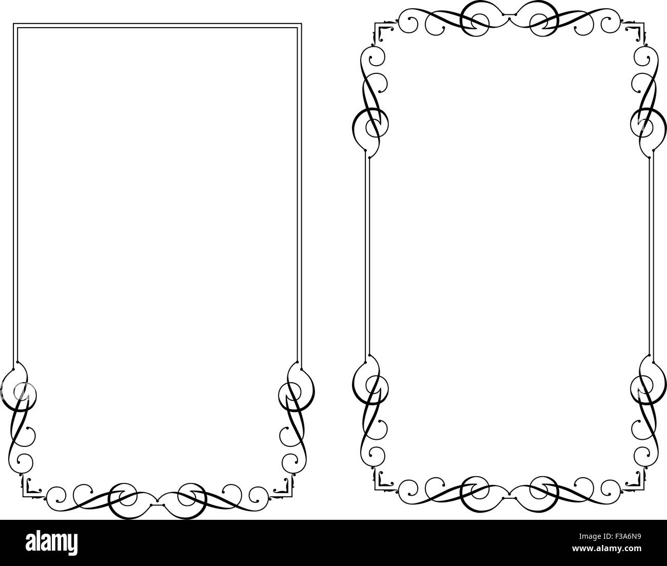 Frame Border Design Vector Art Stock Vector Image & Art - Alamy