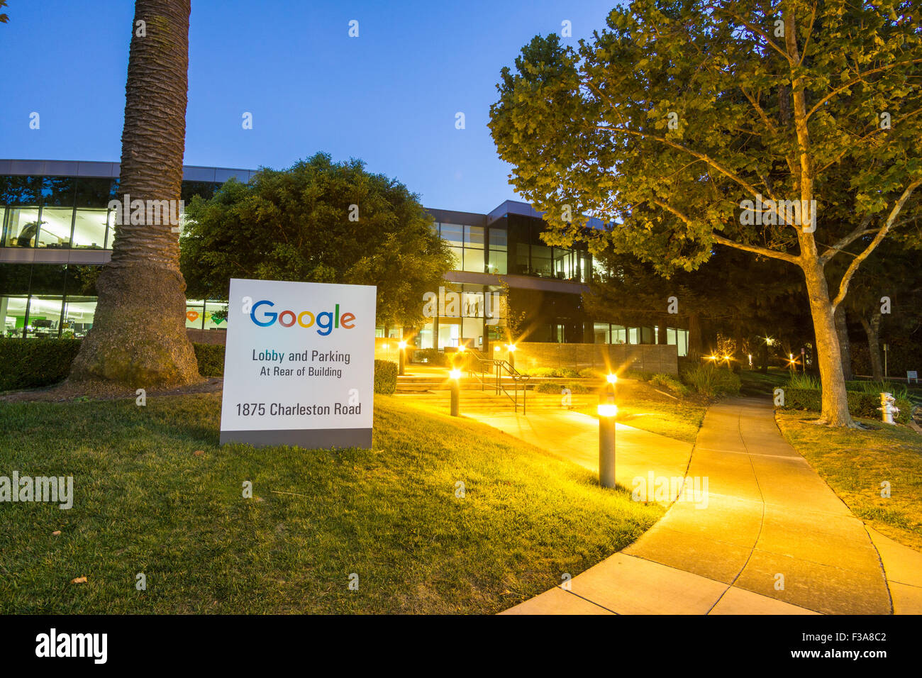 Google Mountain View Stock Photo - Alamy