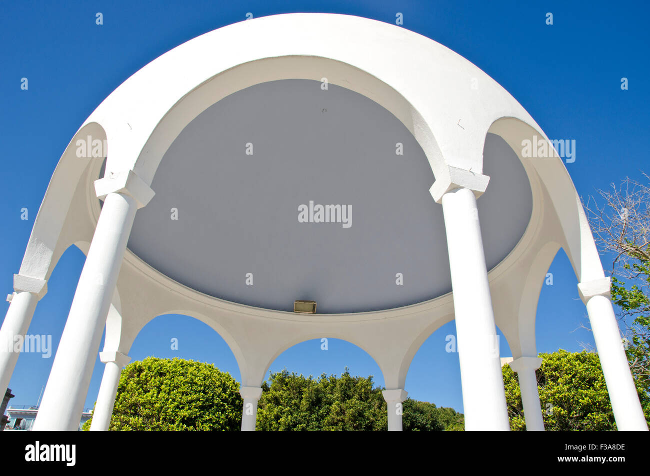 Greece summer pergola hi-res stock photography and images - Alamy
