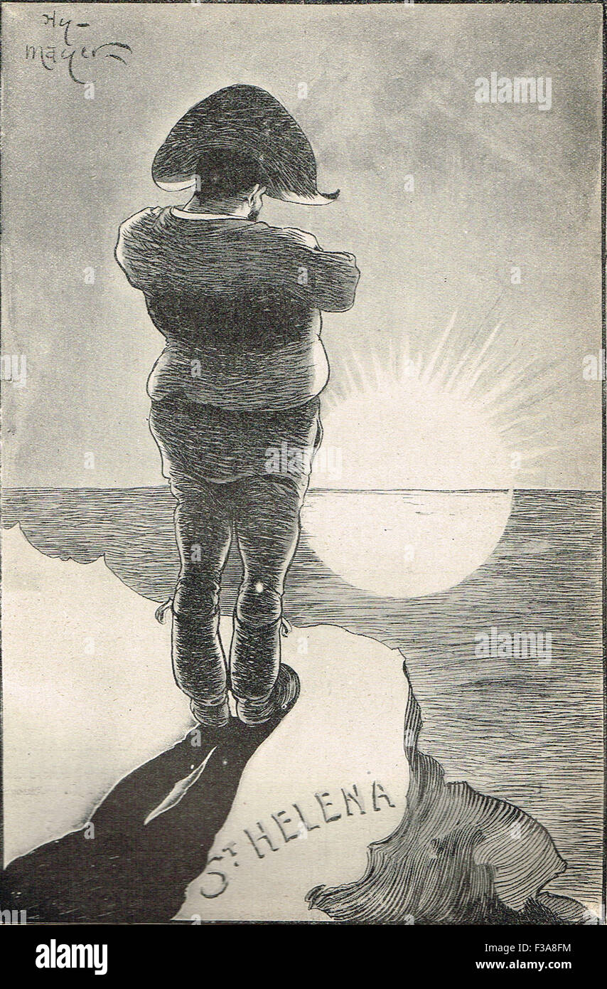Piet Cronje St Helena 1900 Napoleon joke Stock Photo - Alamy