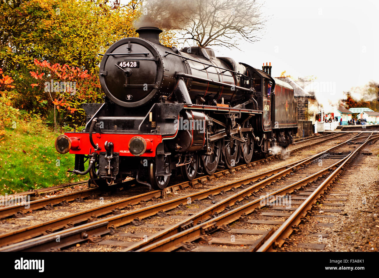 Steam Engine, Grosmont, North Yorkshire Moors Railway Stock Photo - Alamy