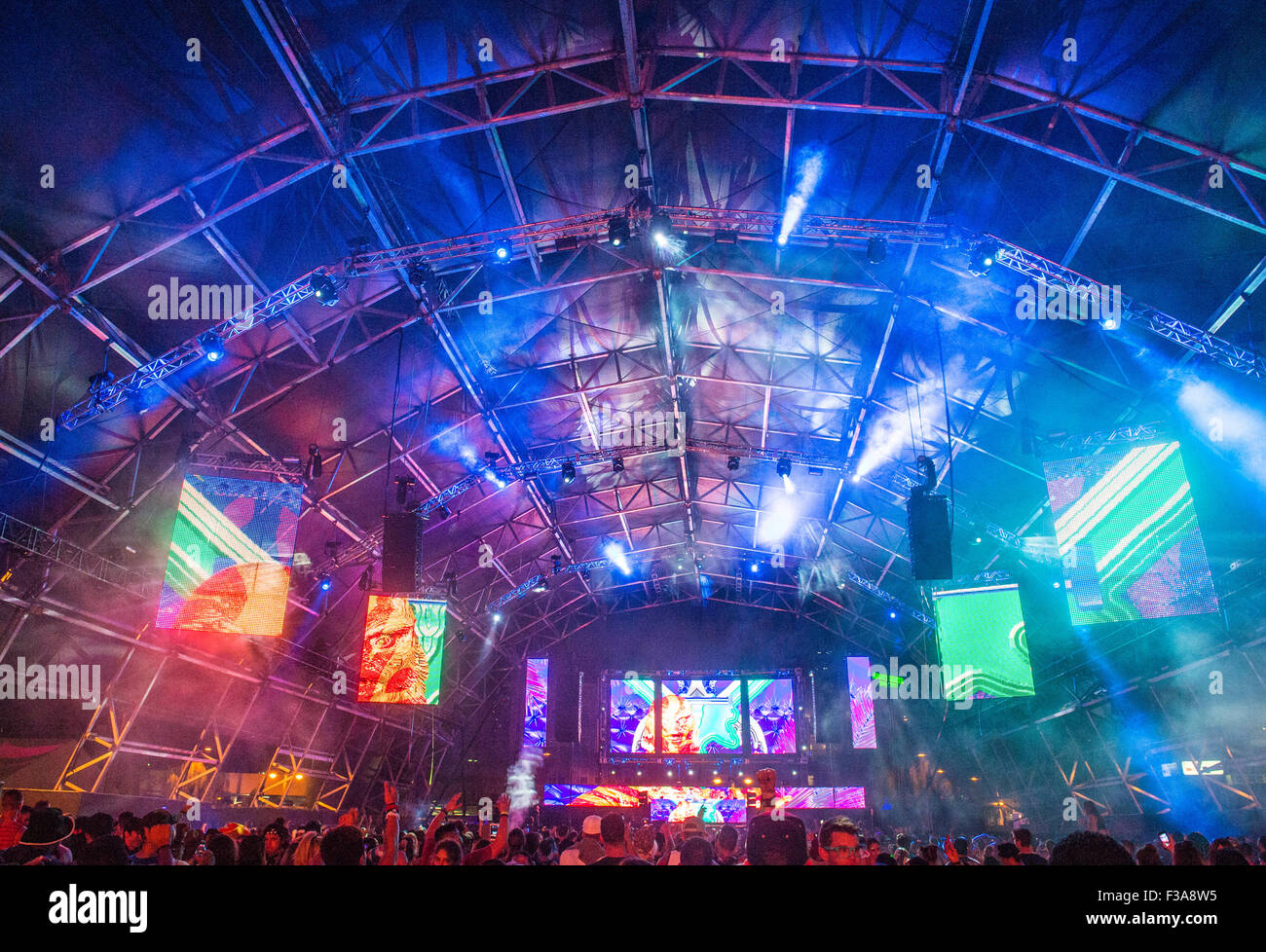 A general view during the 2015 Life is Beautiful festival in Las Vegas ...