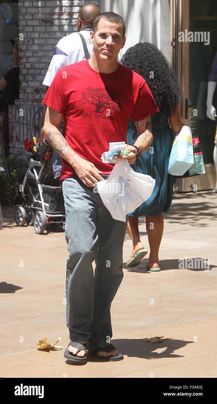Steve-O shops at The Grove Featuring: Steve-O Where: Los Angeles ...