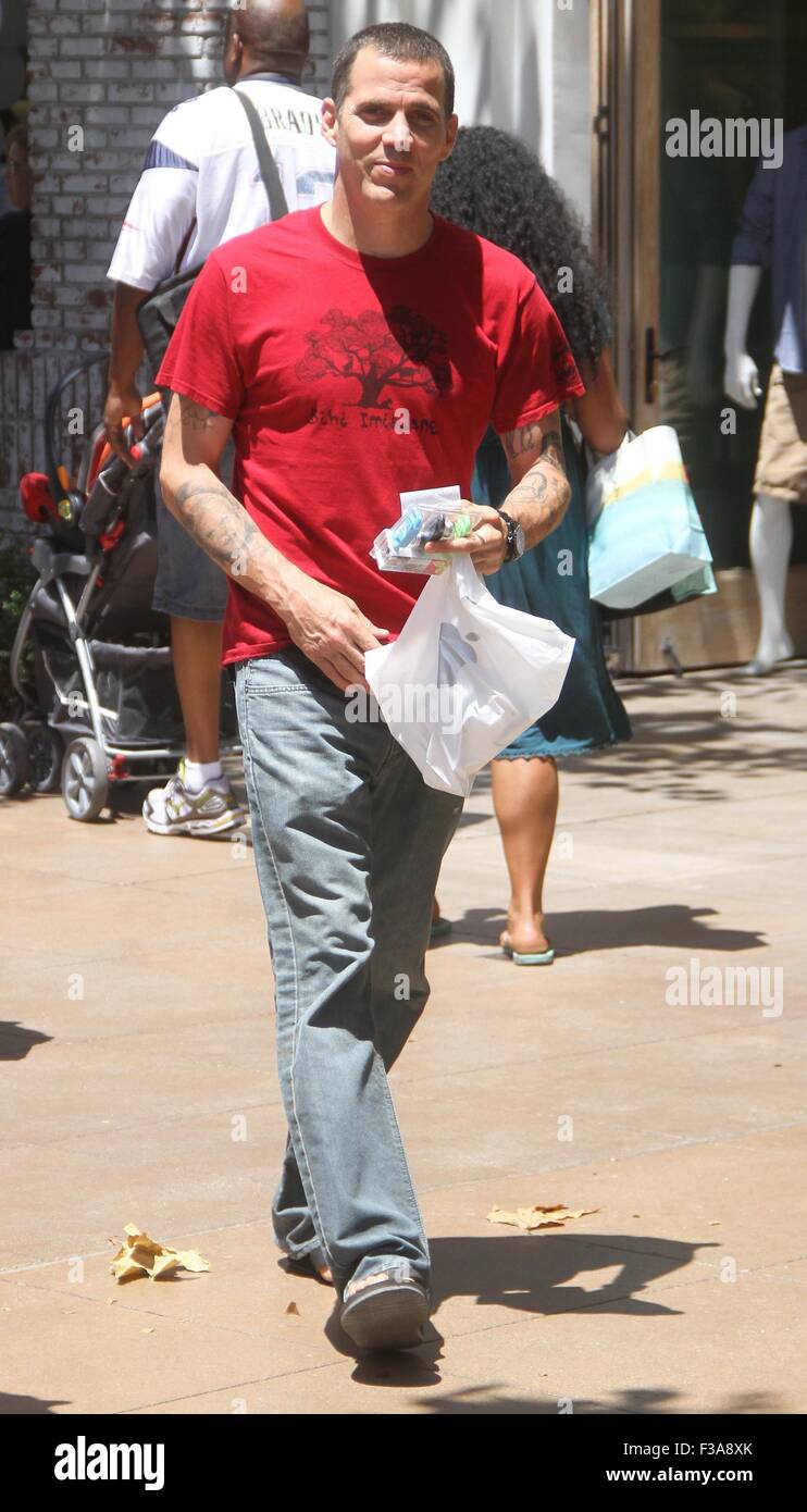 Steve-O shops at The Grove Featuring: Steve-O Where: Los Angeles ...
