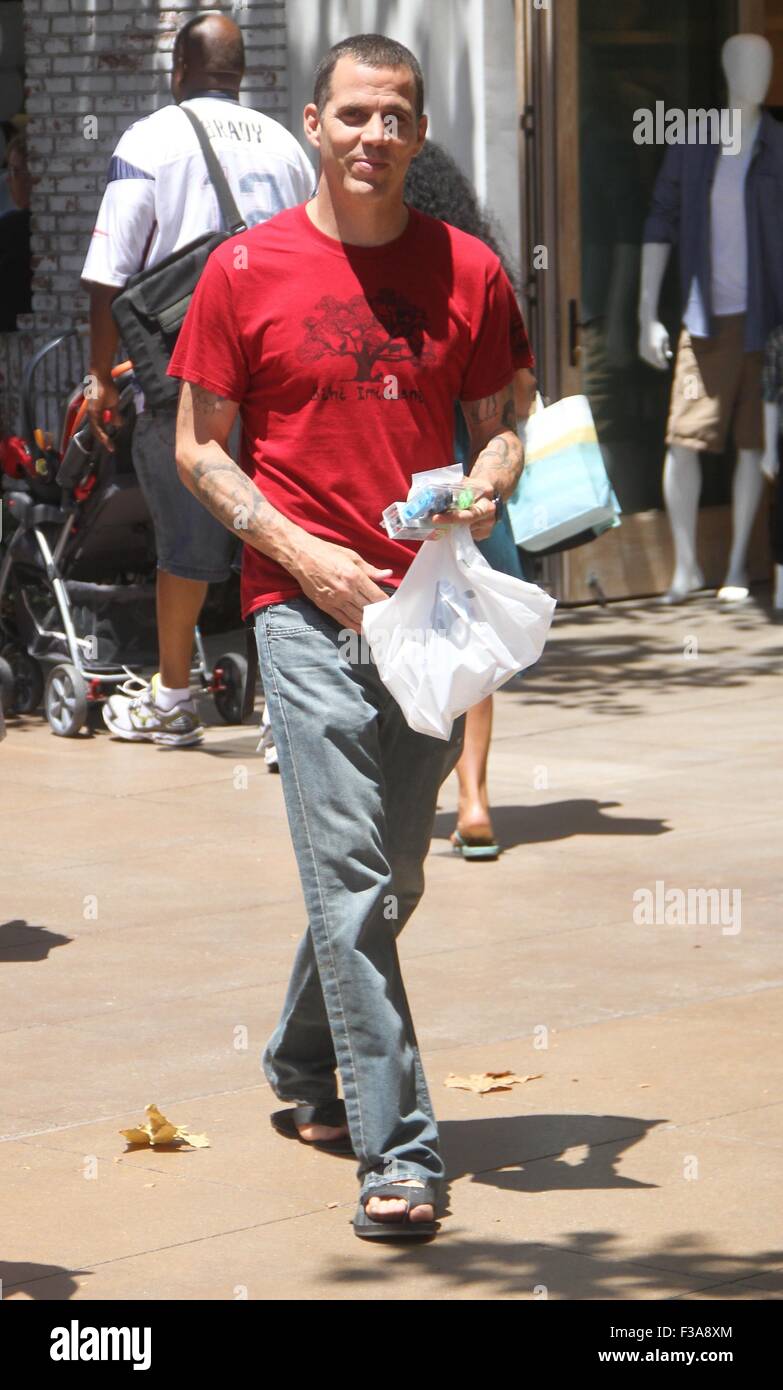 Steve-O shops at The Grove Featuring: Steve-O Where: Los Angeles ...