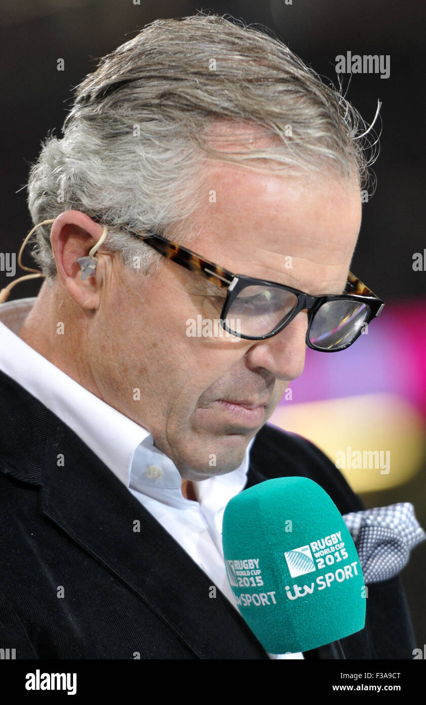 Cardiff, Wales, UK. 2nd October, 2015. Sean FitzPatrick, former New ...