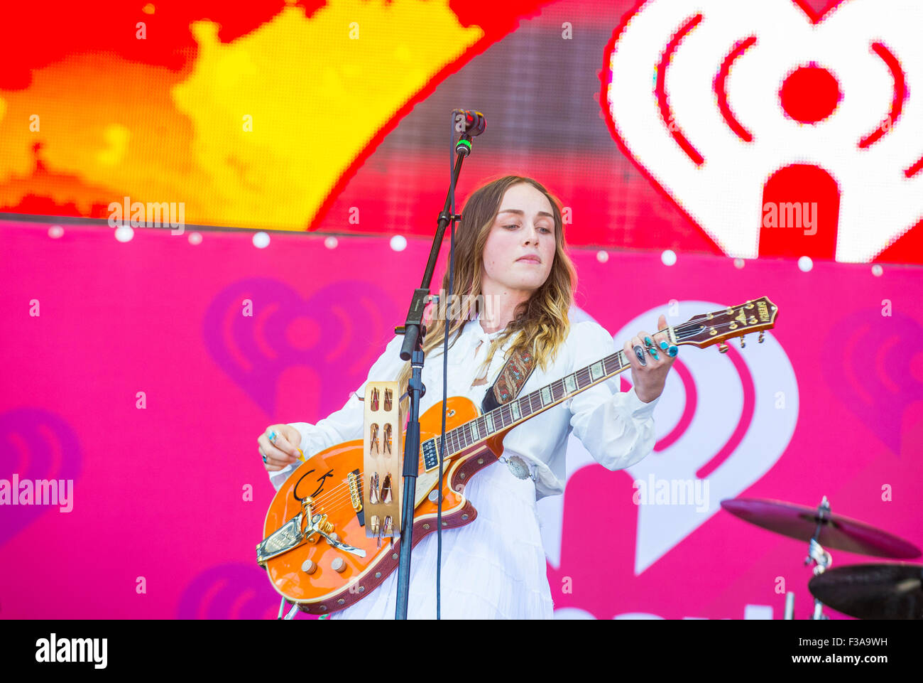 Singer Zella Day performs onstage at the 2015 iHeartRadio Music ...