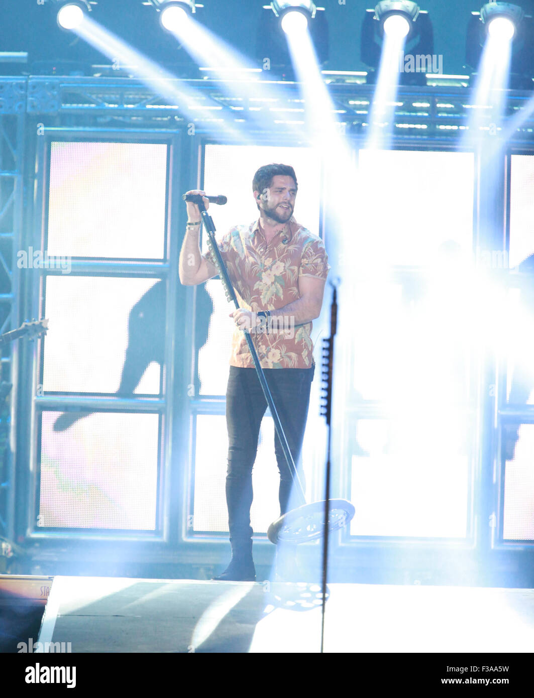 Las Vegas, Nevada, USA. 2nd Oct, 2015. Bro-country music artist Thomas ...