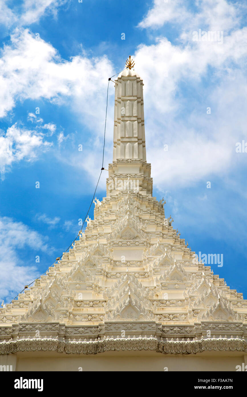 thailand asia in bangkok rain temple abstract cross colors roof wat ...