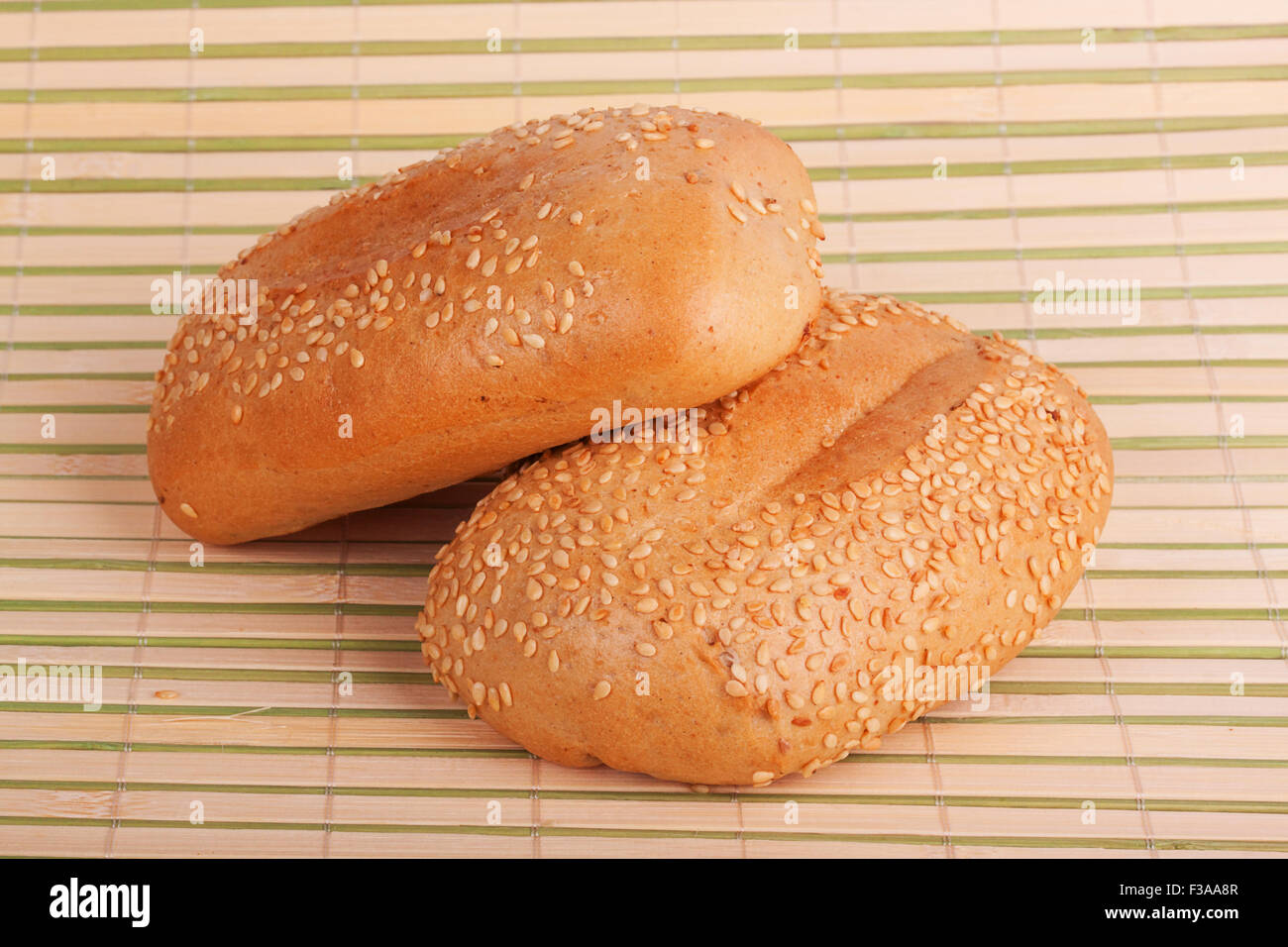 Closeup sweet sesame buns hi-res stock photography and images - Alamy