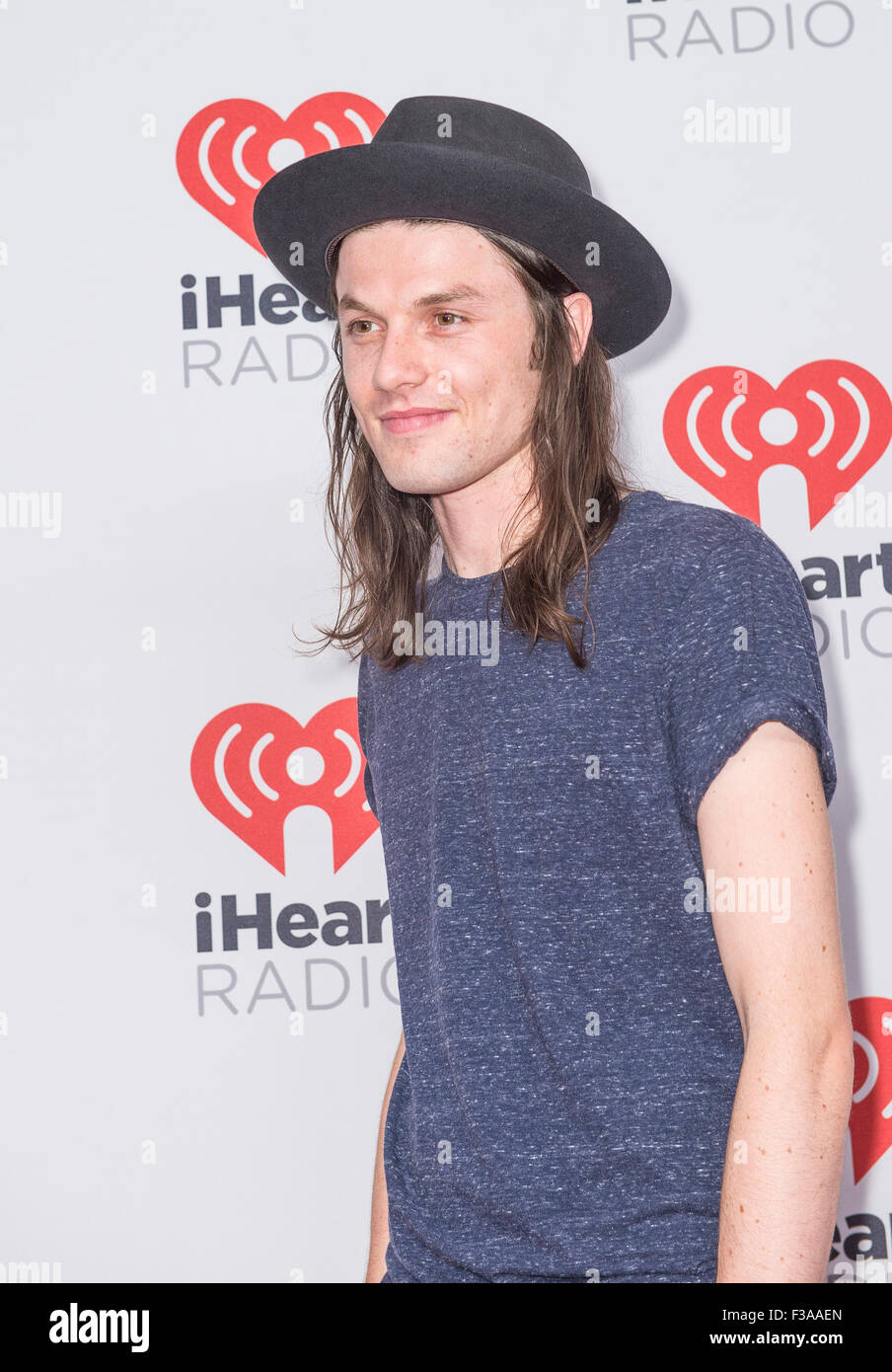 Singer James Bay attends the 2015 iHeartRadio Music Festival at MGM ...