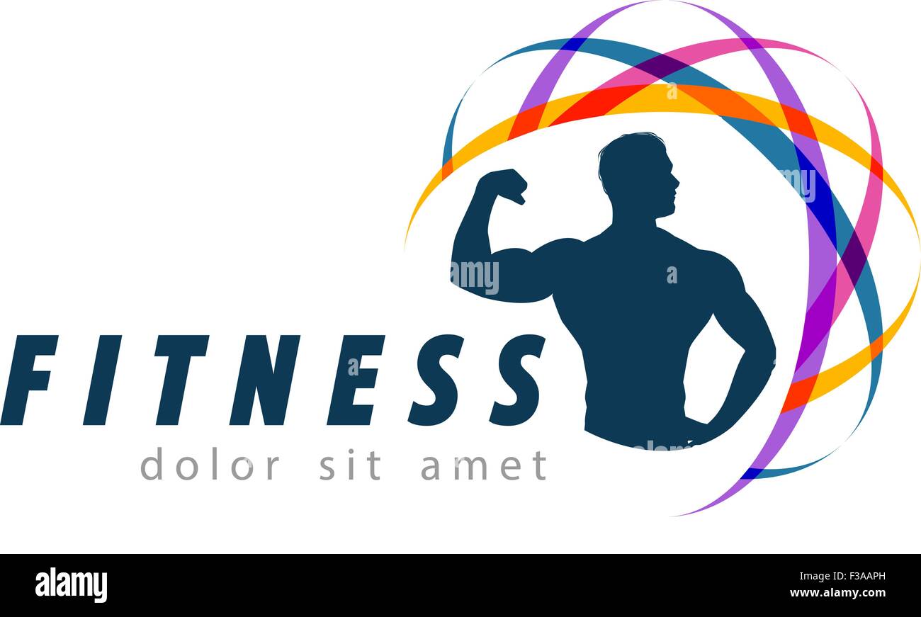 fitness vector logo design template. sport or gym icon Stock Vector ...