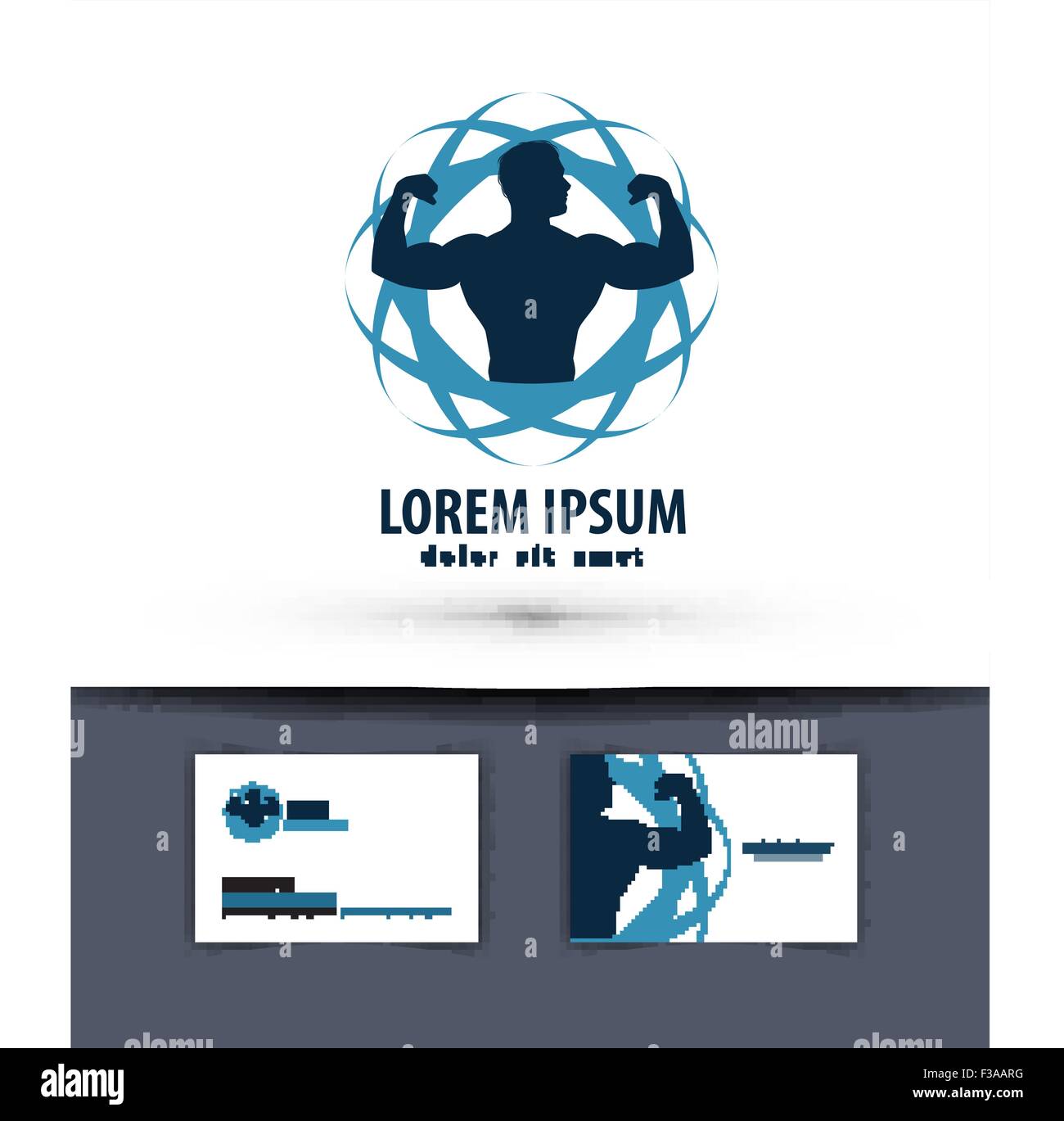 sport vector logo design template. fitness or gym icon Stock Vector ...