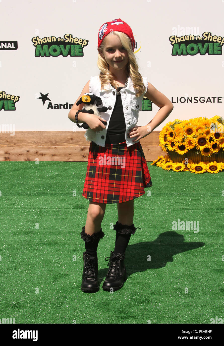 Shaun The Sheep Movie 2015 Featuring: Mckenna Grace Where: Westwood ...