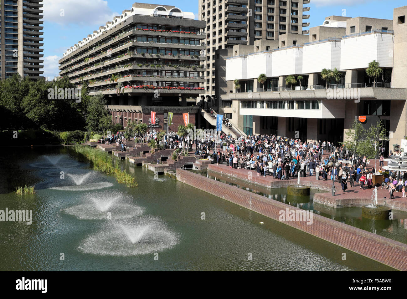 Barbican centre graduation hi-res stock photography and images - Alamy