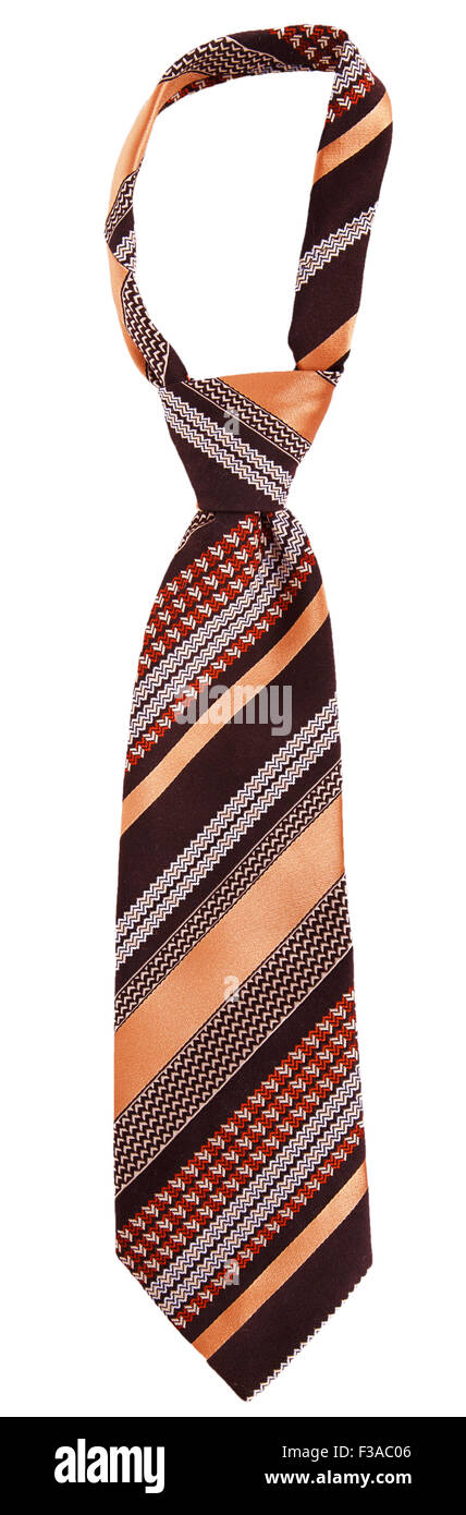 Tie isolated on white background Stock Photo - Alamy
