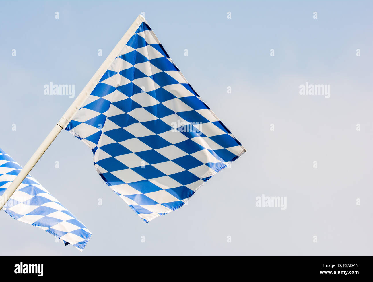 Bavarian flag blue white hi-res stock photography and images - Alamy