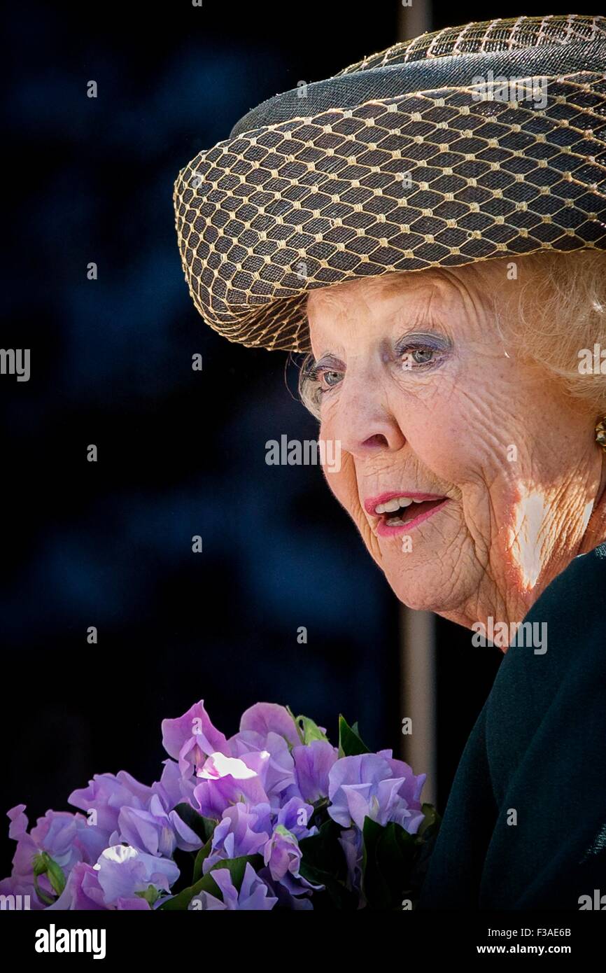 The Hague, The Netherlands. 3rd Oct, 2015. Princess Beatrix of The ...