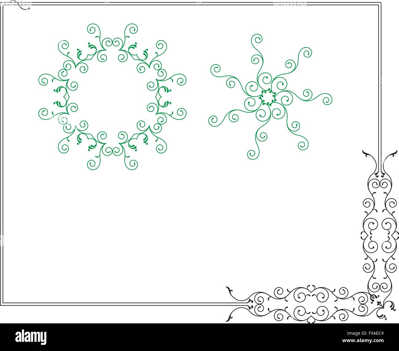 Frame Border Design Vector Art Stock Vector Image & Art - Alamy