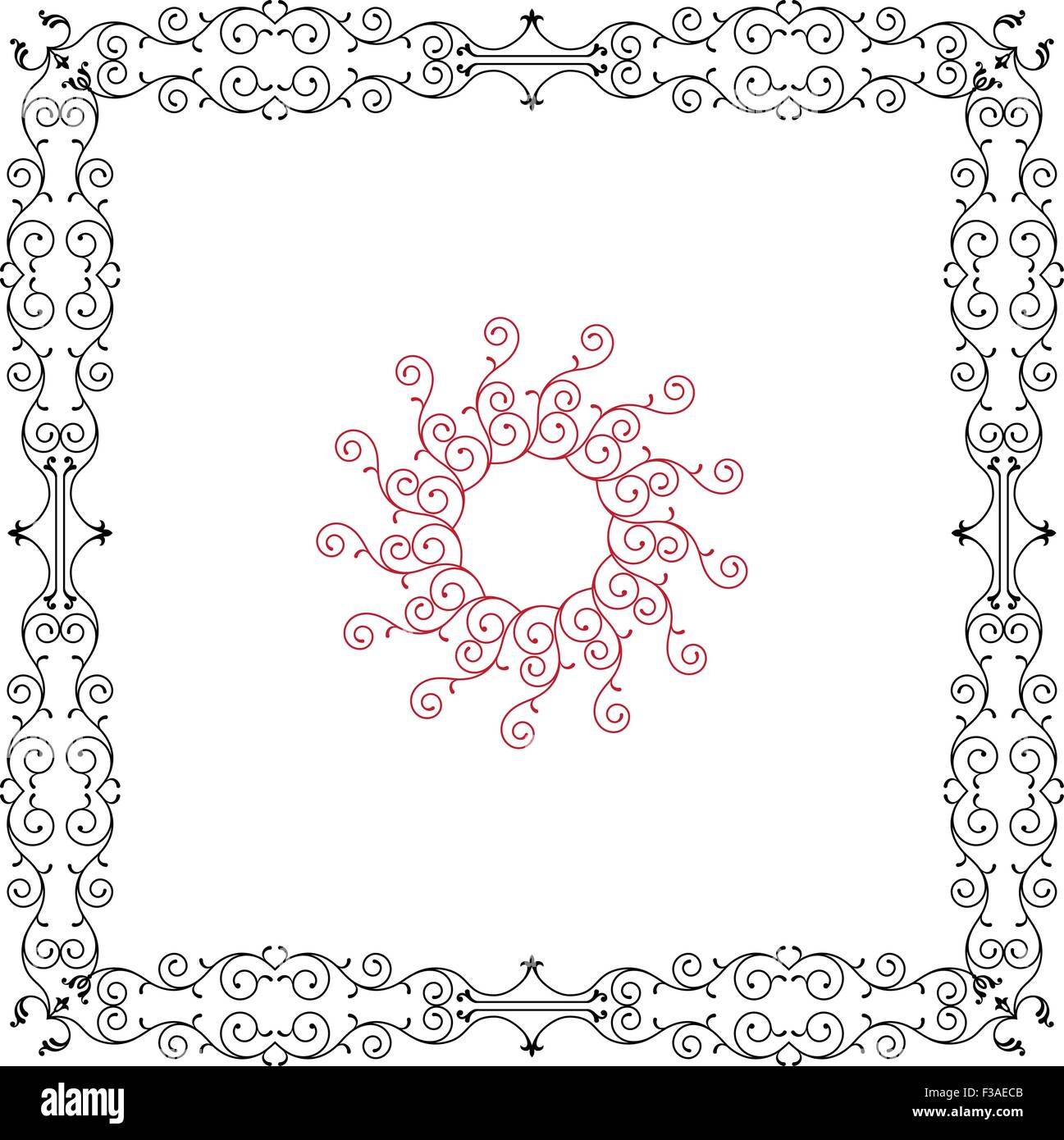 Frame Border Design Vector Art Stock Vector Image & Art - Alamy