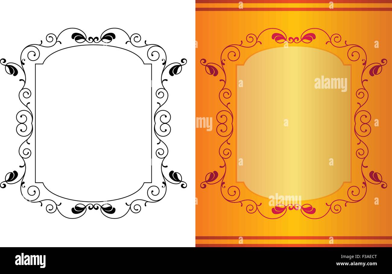 Frame Border Design Vector Art Stock Vector Image & Art - Alamy