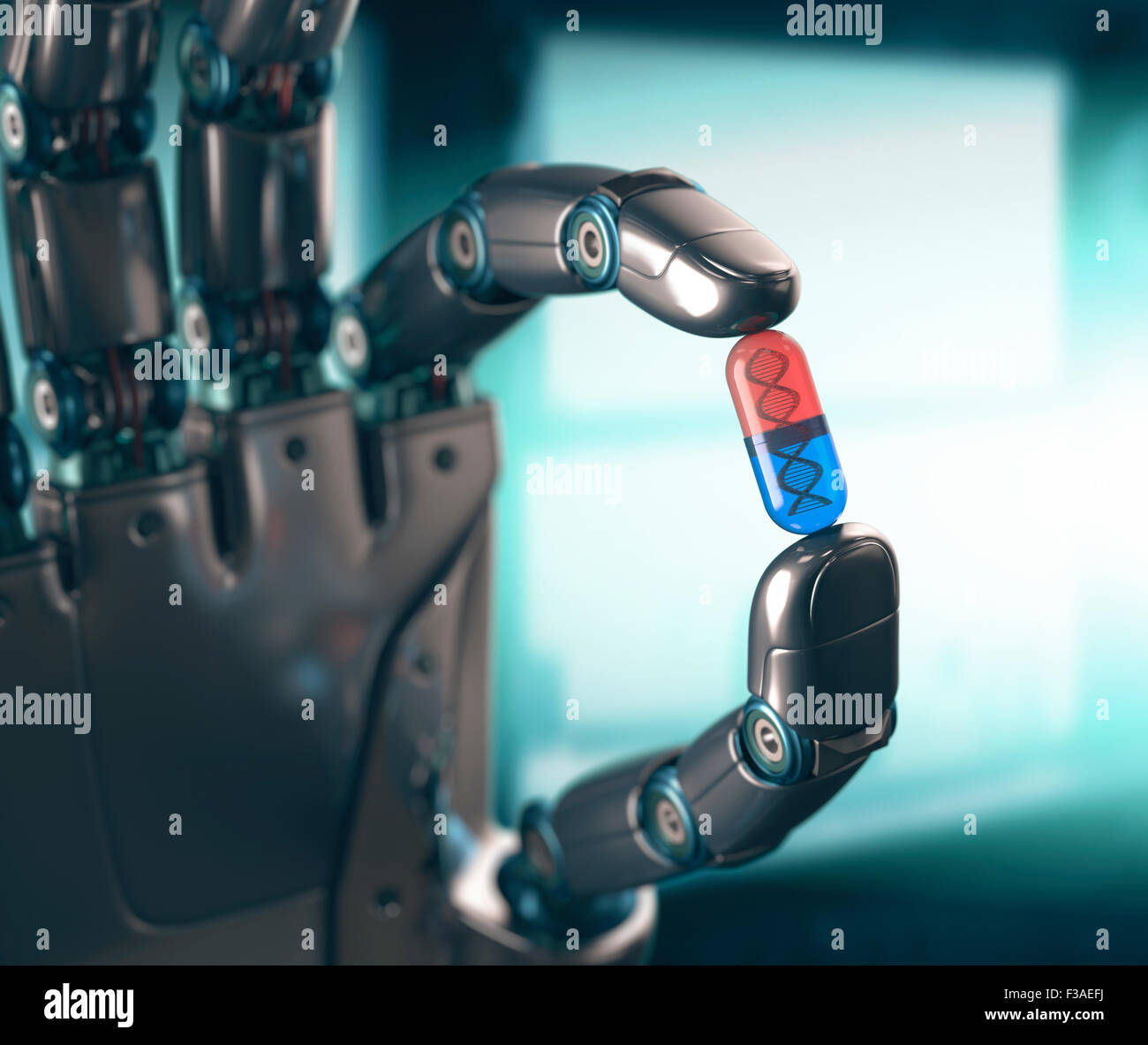 3 dna double helix hi-res stock photography and images - Alamy