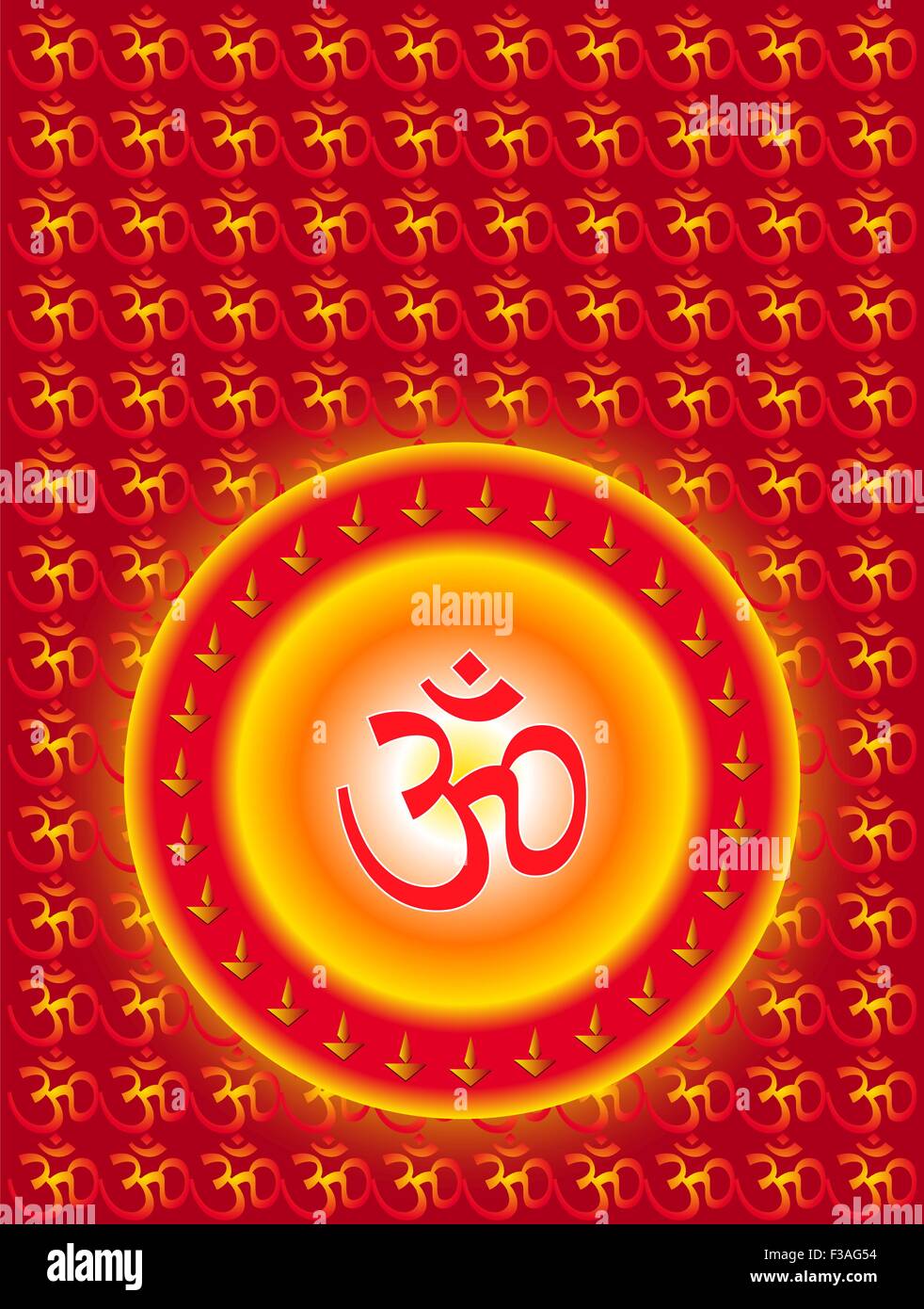 Aum (Om) The Holy Motif Vector Art Stock Vector Image & Art - Alamy