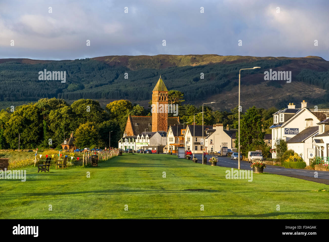 Isle of Arran at Lamlash Stock Photo - Alamy