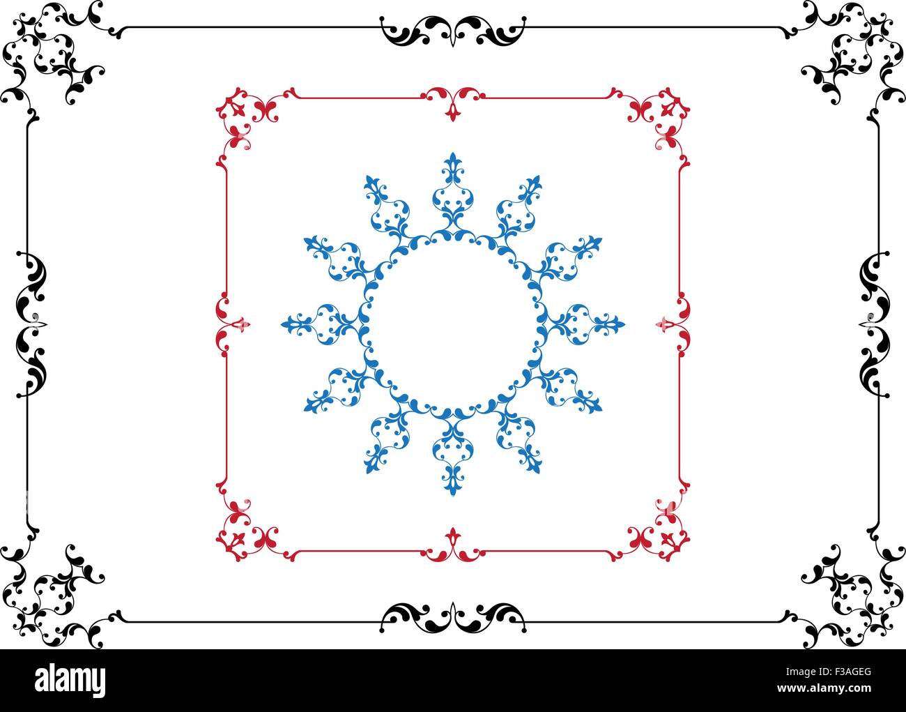 Frame Border Design Vector Art Stock Vector Image & Art - Alamy