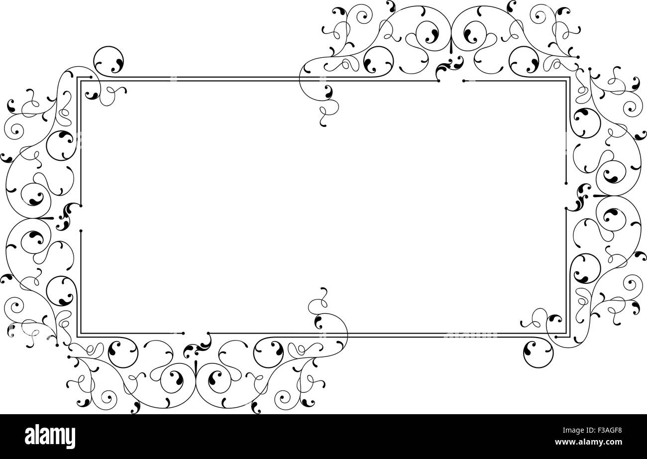 Frame Border Design Vector Art Stock Vector Image & Art - Alamy