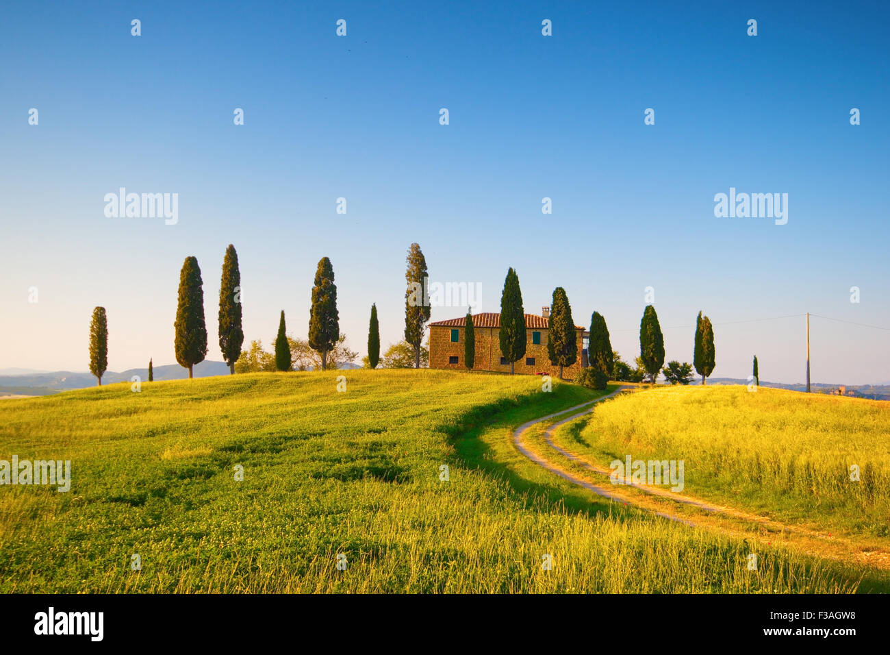 Typical italian country scene hi-res stock photography and images - Alamy