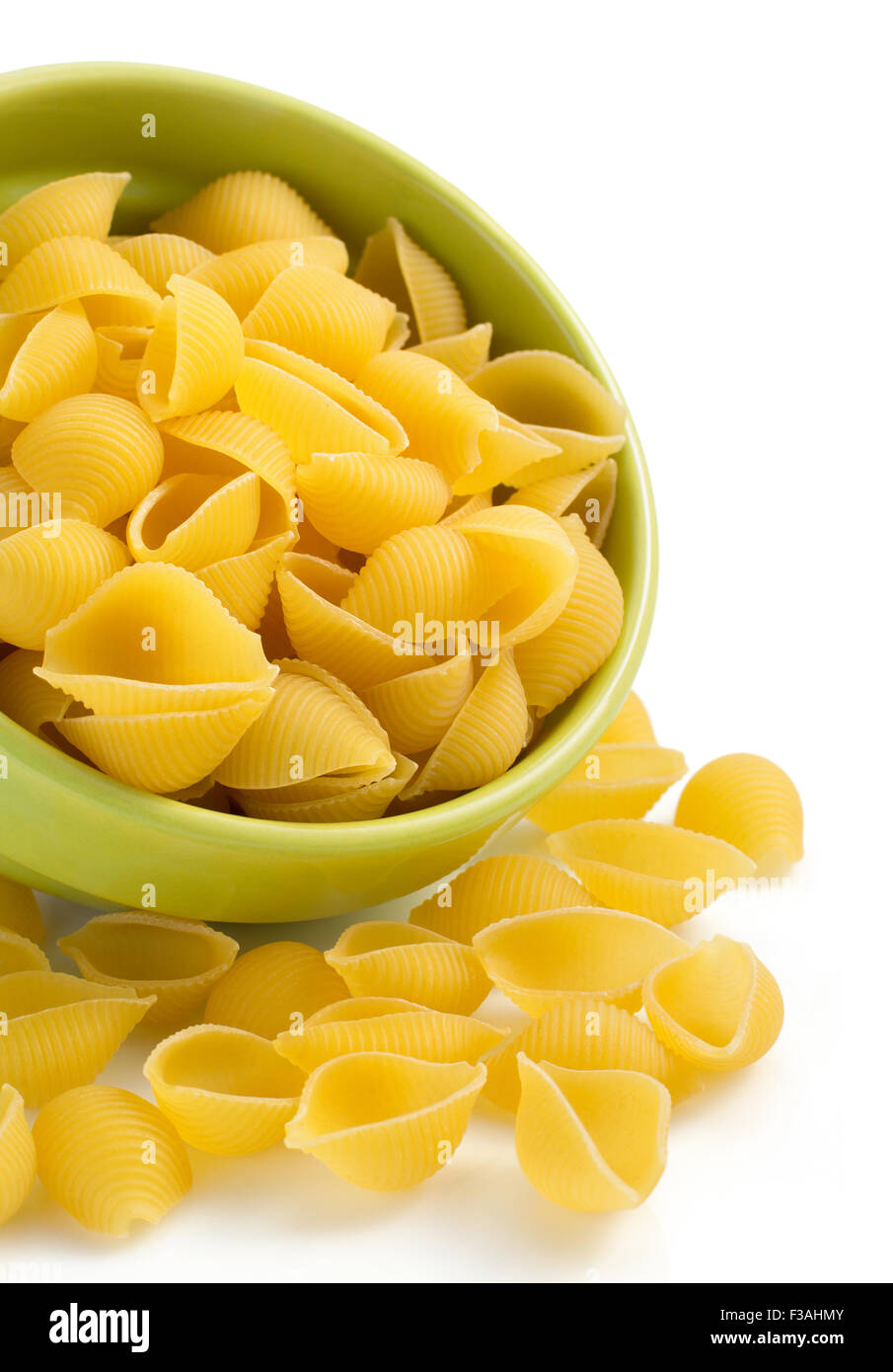 pasta shell isolated on white background Stock Photo - Alamy