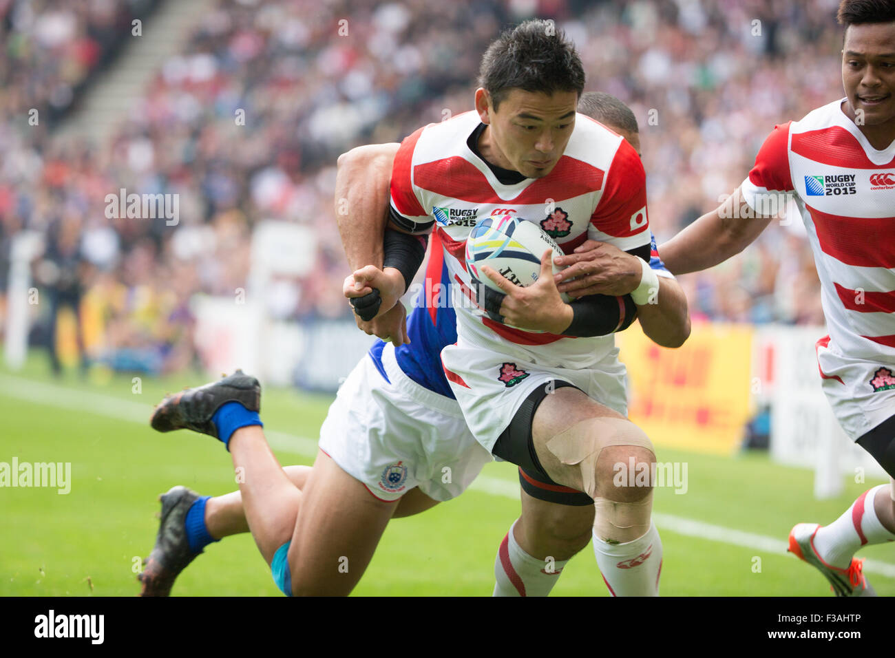 Stadium MK, Milton Keynes, UK. 3rd Oct 2015. Rugby World Cup 2015 Match 24 - Samoa V Japan ...