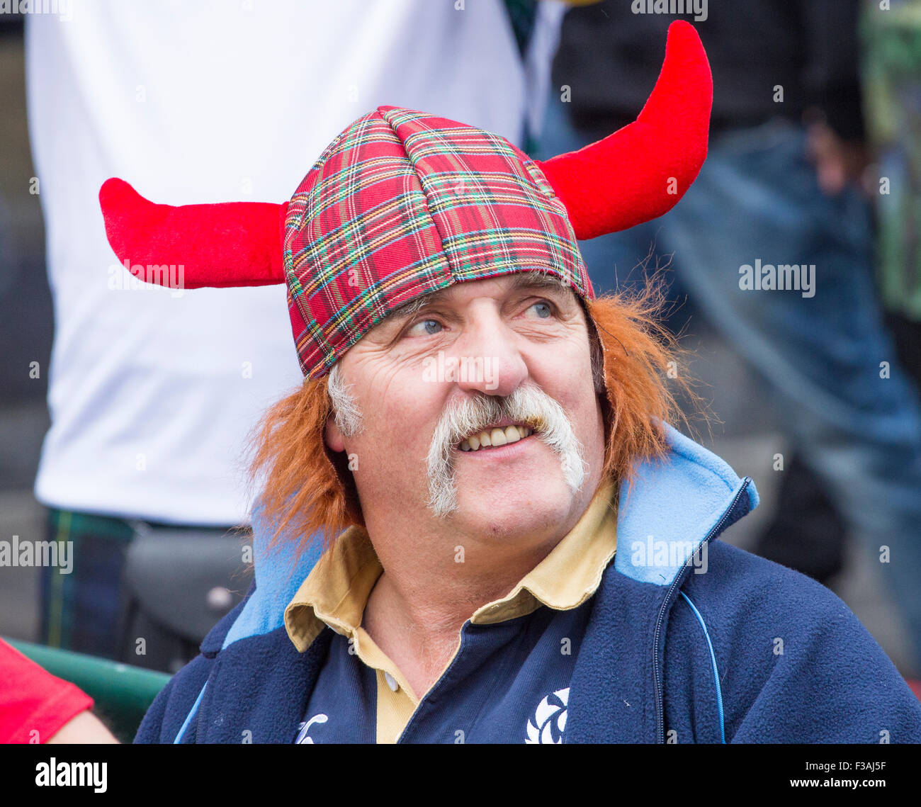 Newcastle, UK. 3rd October, 2015. A great atmosphere as fans gather in ...