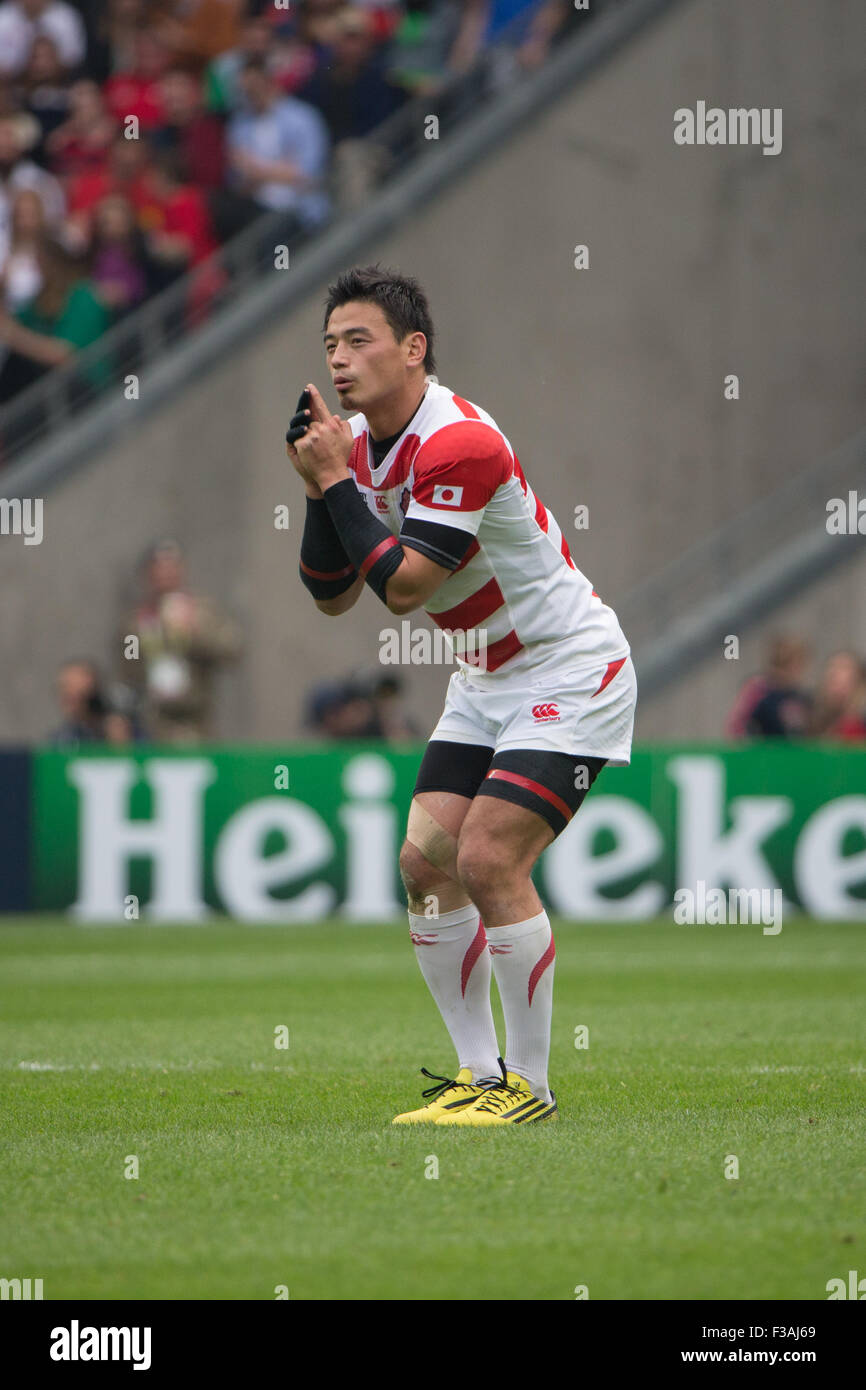 Stadium MK, Milton Keynes, UK. 3rd Oct 2015. Rugby World Cup 2015 Match 24 - Samoa V Japan ...