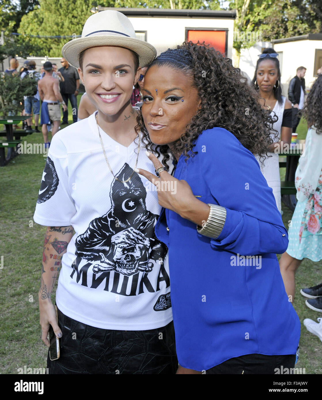 Brighton Pride 2015 - Backstage Featuring: Ms Dynamite, Ruby Rose Where ...