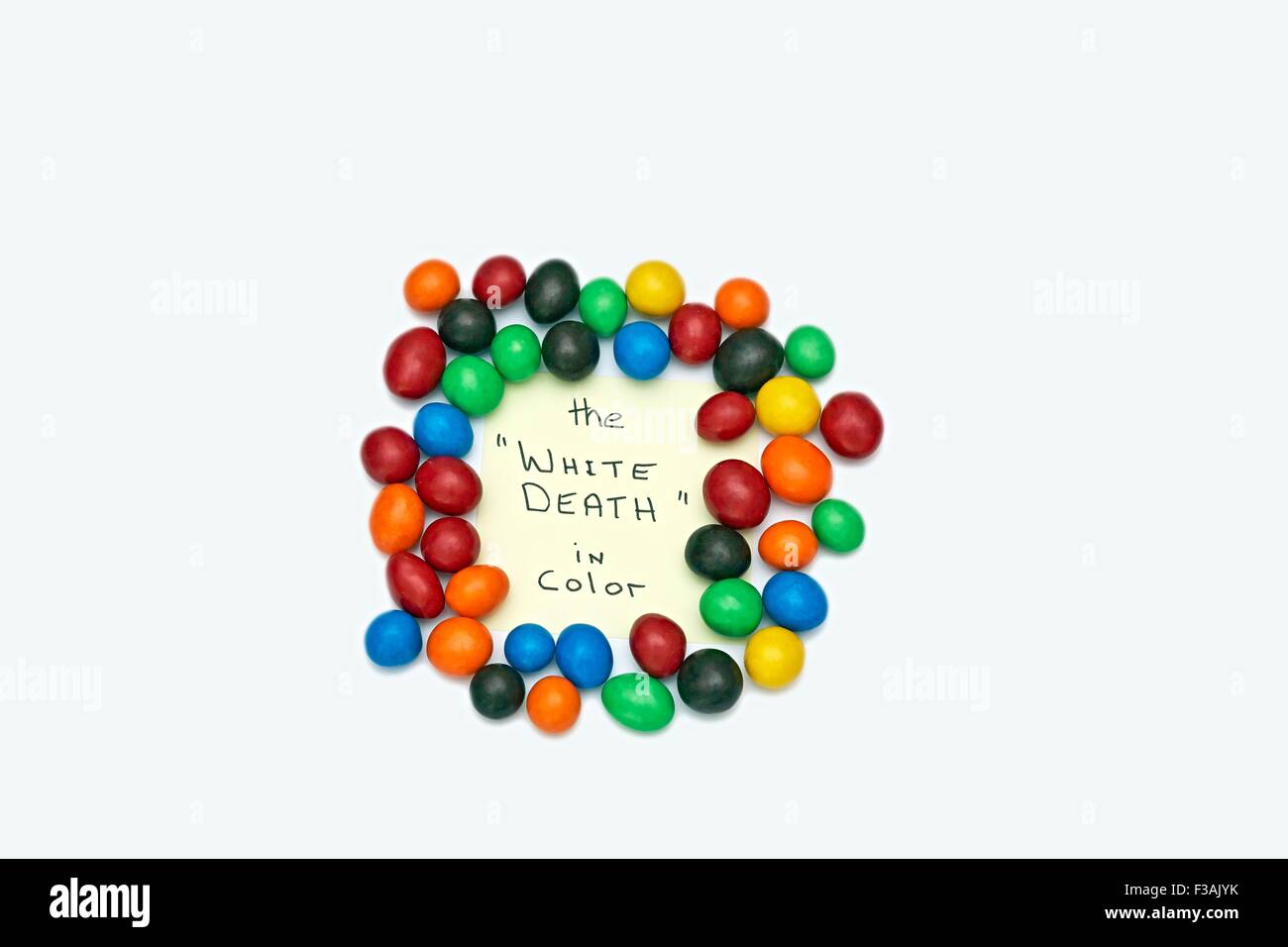Generic Coloured Candy Balls High Sugar Content The White Death in ...