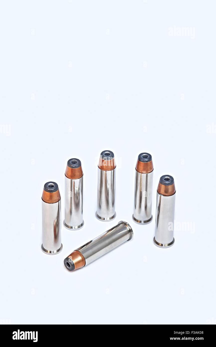 357 Magnum Pistol Cartridges 125GR JHP Stock Photo - Alamy