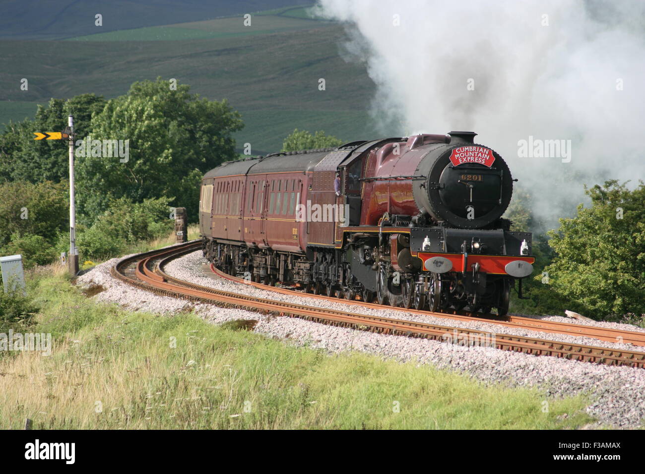 LMS 4-6-2 Princess Elizabeth Steam Locomotive Stock Photo - Alamy