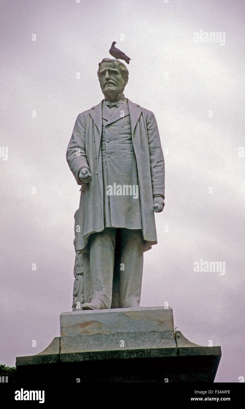 Auckland, Sir George Grey Statue, 1812-1898, New Zealand, North Island ...
