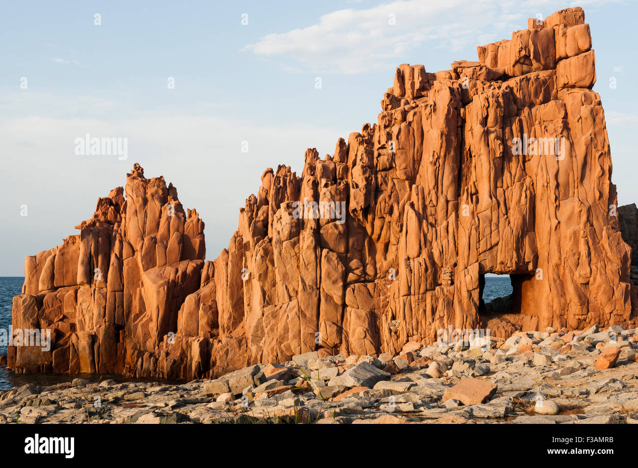 Red rocks arbatax hi-res stock photography and images - Alamy