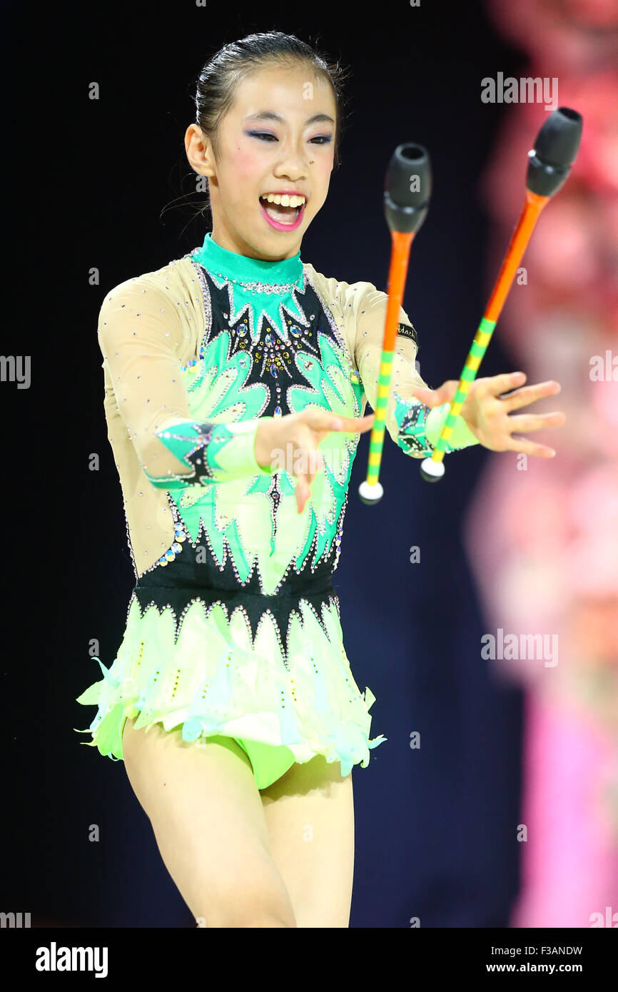 Tokyo Metropolitan Gymnasium, Tokyo, Japan. 2nd Oct, 2015. Hinata Ishii, OCTOBER 2, 2015 ...