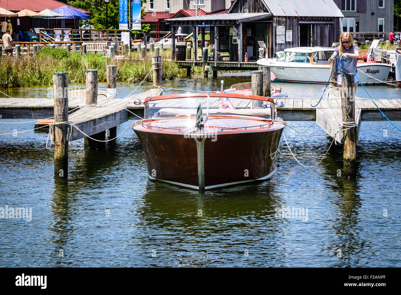 Royal Rover, 1961 Shepherd runabout, Chesapeake Bay Maritime Museum, St ...