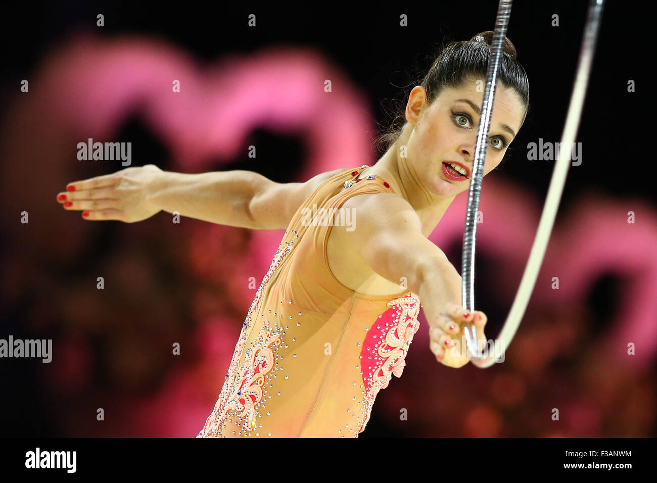 Tokyo Metropolitan Gymnasium, Tokyo, Japan. 2nd Oct, 2015. Anna Sebkova ...