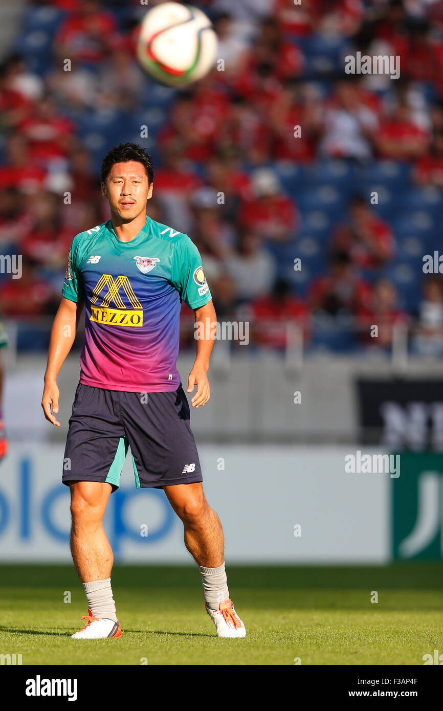 Saitama, Japan. 3rd Oct, 2015. Yohei Toyoda (Sagan) Football/Soccer ...