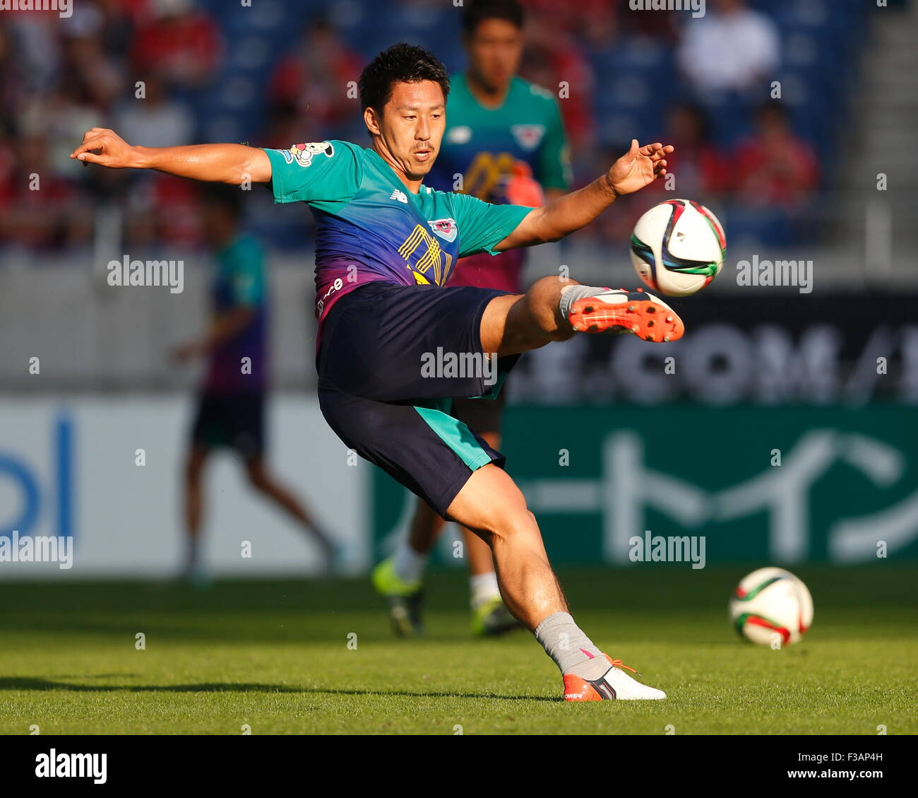 Saitama, Japan. 3rd Oct, 2015. Yohei Toyoda (Sagan) Football/Soccer ...